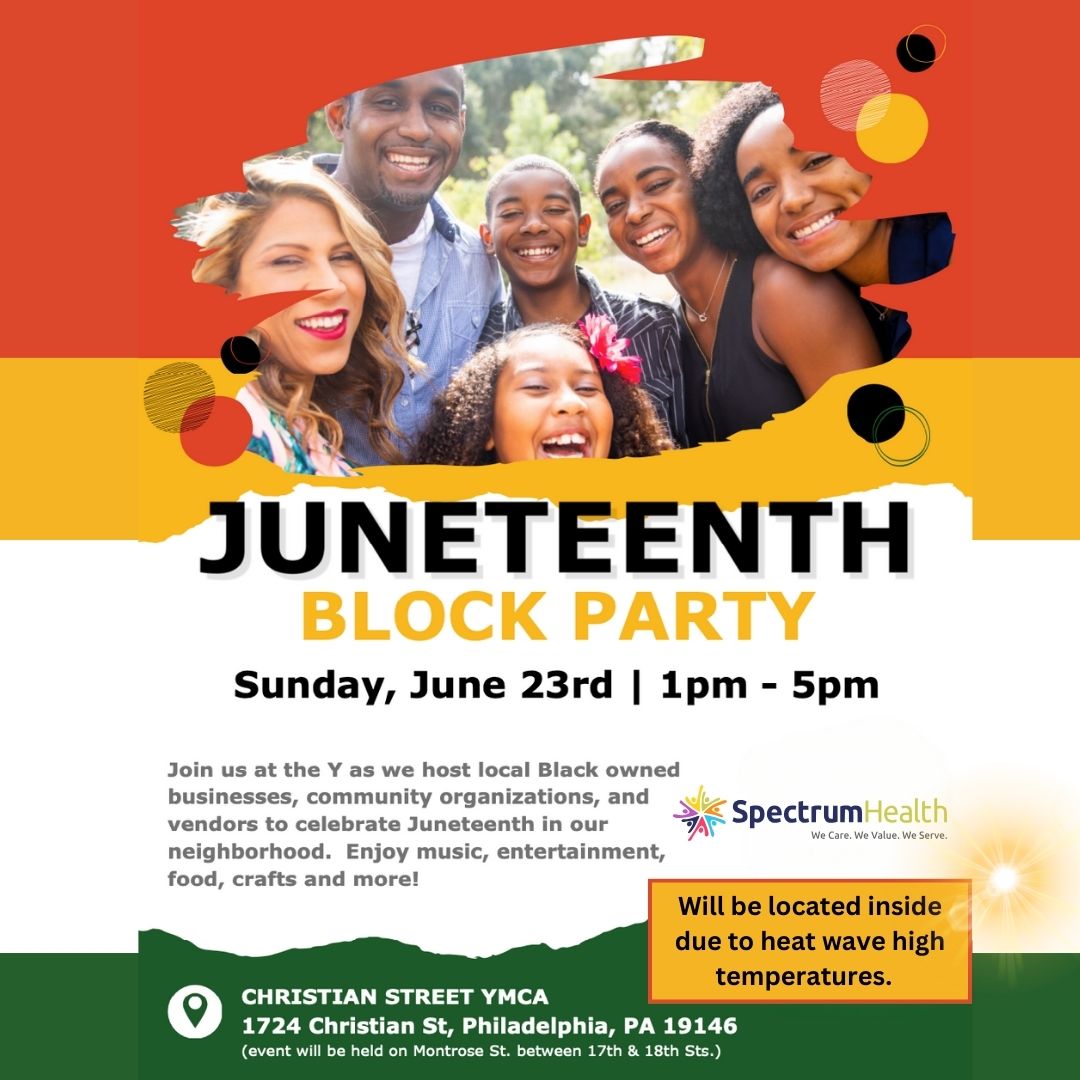 Juneteenth Block Party - Spectrum Health Services, Inc. - Philadelphia